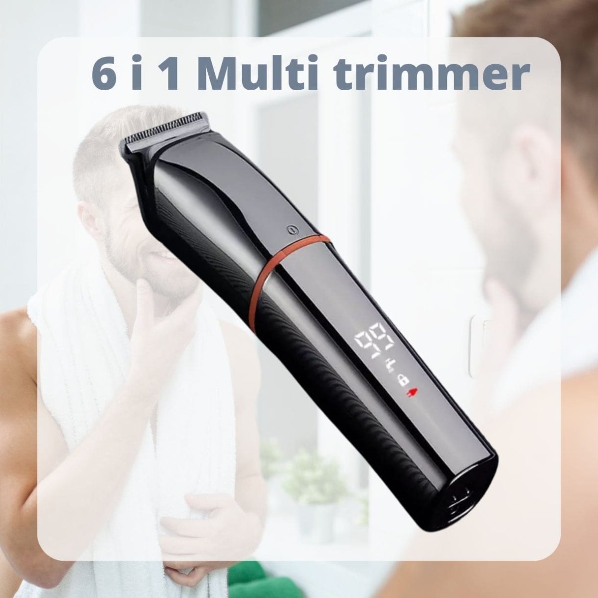 Lækker Kvalitets multi Skæg trimmer. 6 i 1 multi trimmer